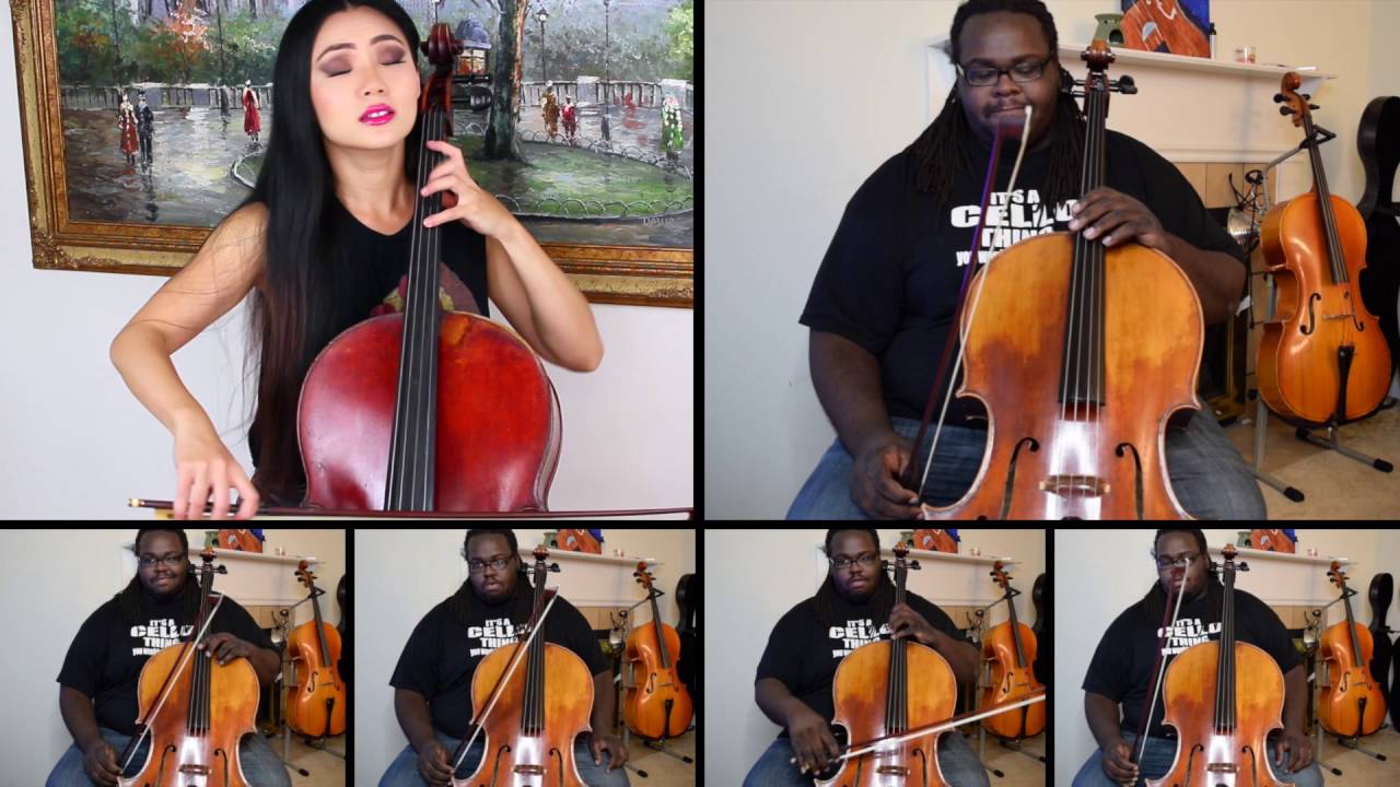 Cremaine Booker & Tina Guo - Vivaldi Double Cello Concerto - YouTube