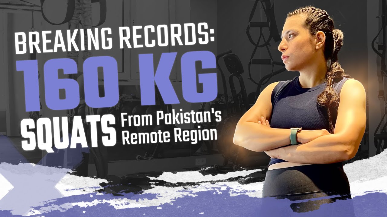 Weight Lifting Body Transformation Female | 160 kg Squat - YouTube