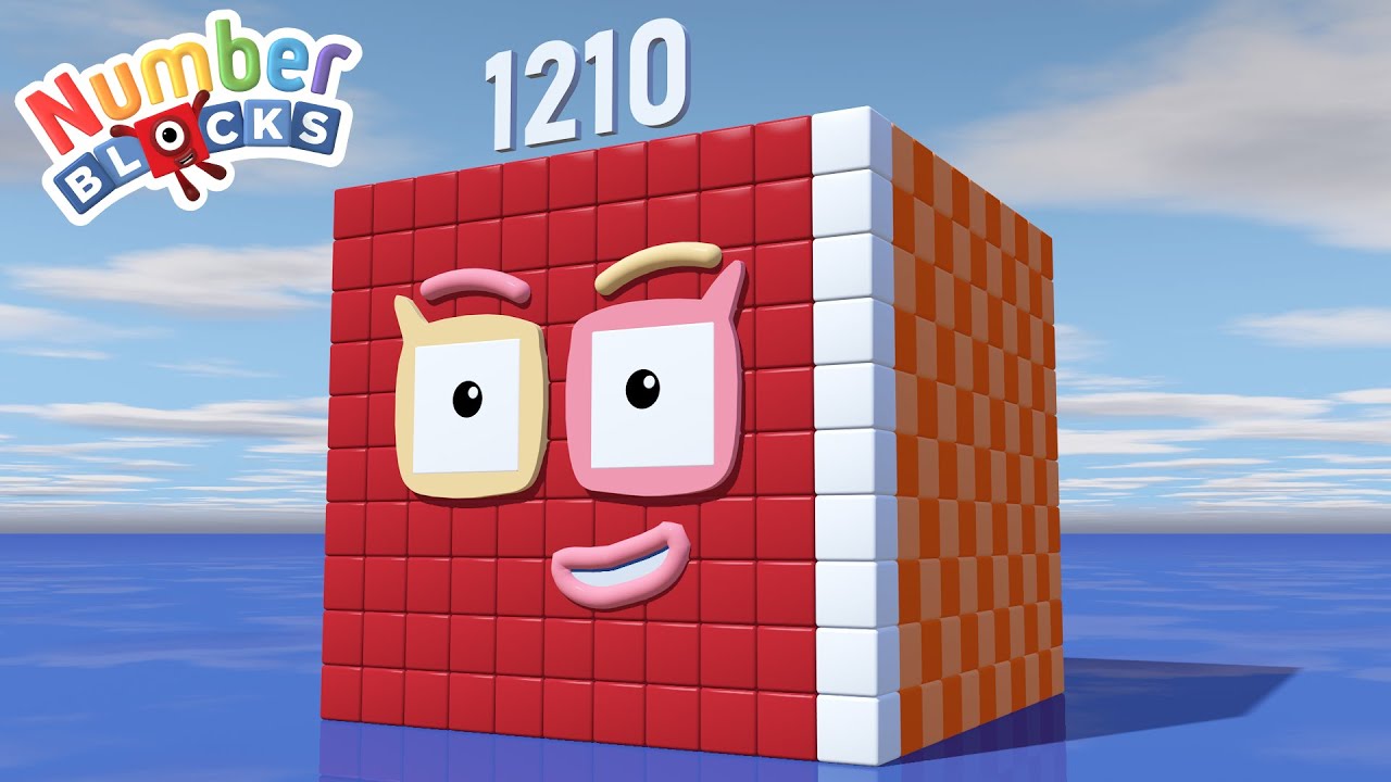 Looking for Numberblocks CUBE 11x10x11 is Numberblocks 1210 Biggest ...