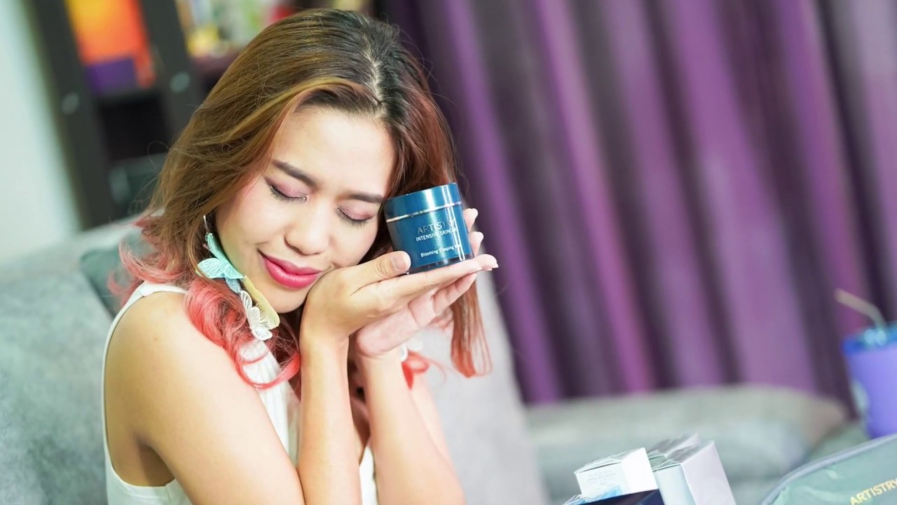 Artistry Blooming Sleeping Mask Promotion Unboxing By Phicha Passion - YouTube