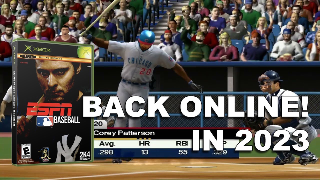 ESPN Major League Baseball (Original Xbox) - Back Online in 2023! - YouTube