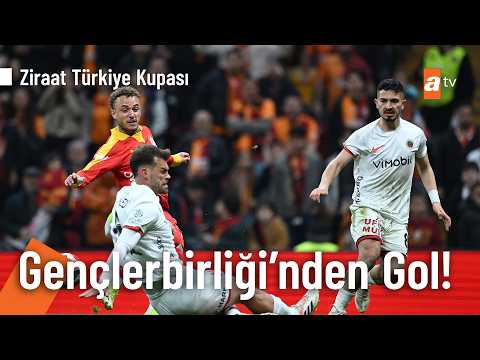 Gençlerbirliği 1 - 0 öne geçiyor - Galatasaray 0-1 Gençlerbirliği | Ziraat Türkiye Kupası