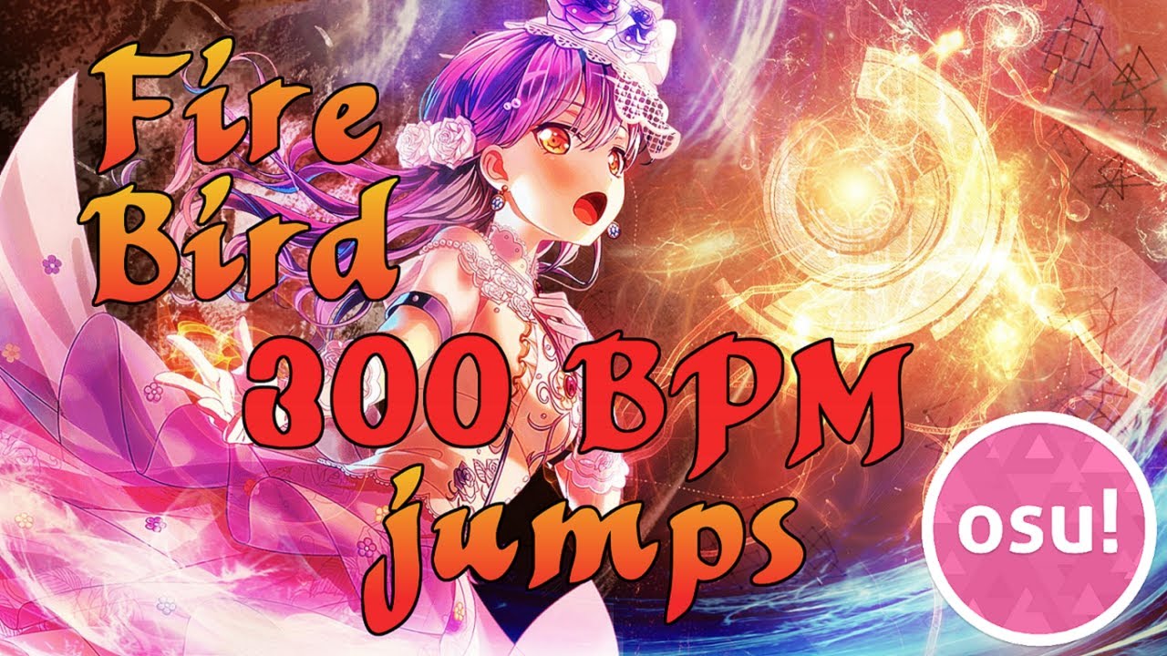 osu! | 800 Combo on 7⭐ Fire Bird - YouTube