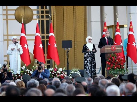 Cumhurbaşkanı Erdoğan yeni döneme dualarla başladı