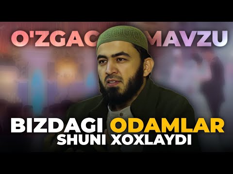 Bizdagi odamlar shuni xoxlaydi | Farruh Soipov