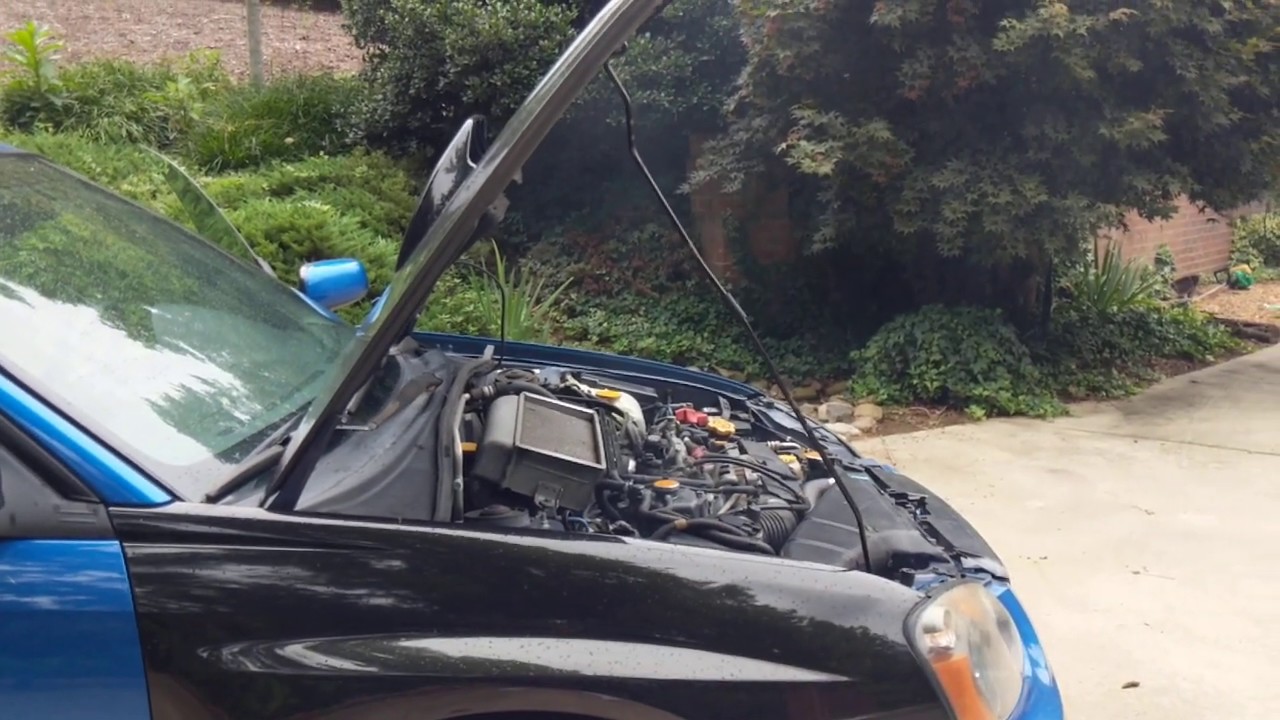 2004 Subaru WRX Engine Smoke - YouTube
