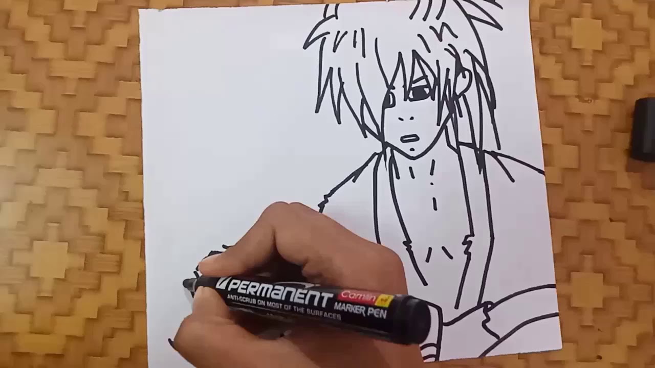 | Dororo(2019) | How to draw Dororo and Hyakimaru | sketch/doodle ...