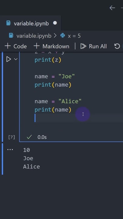 Python Constant & Variable! - YouTube