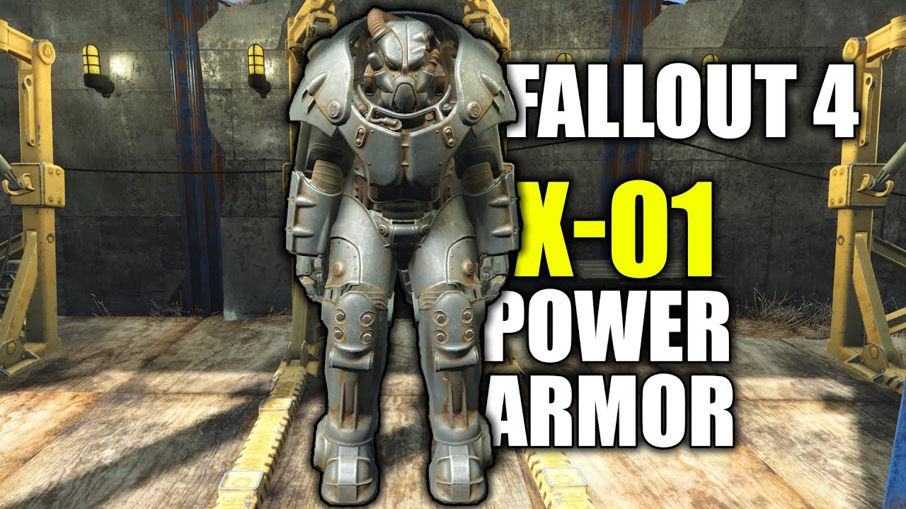 Fallout 4 - X-01 Power Armor Location (Best Power Armor) - YouTube