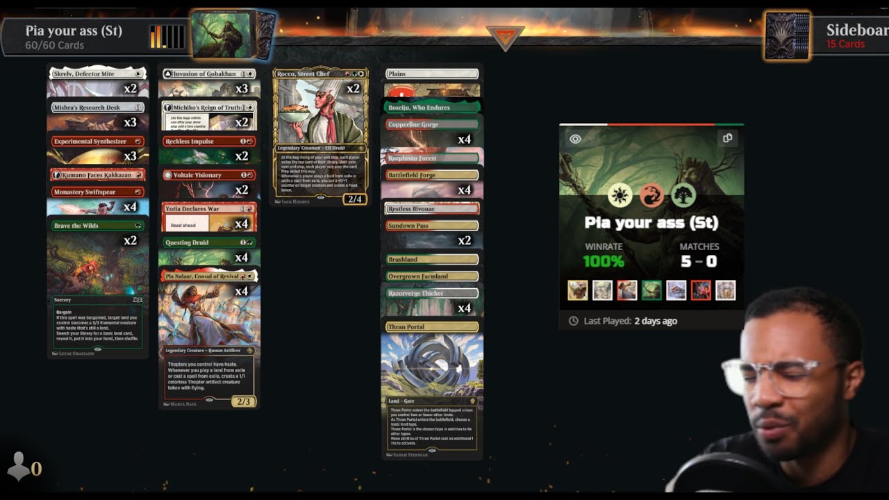 Best Pia deck for Standard? (undefeated yet) - YouTube