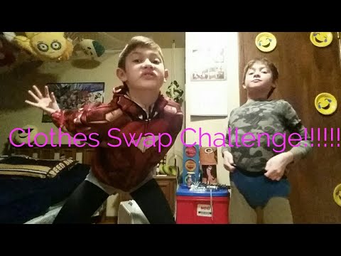 Clothes Swap Challenge Part 2!!!!!!! - YouTube