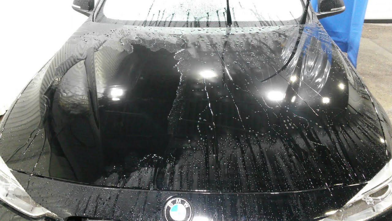 Gyeon Q2M Bathe Plus - compare with unwashed side - YouTube