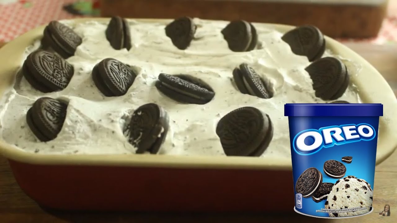 Sorvete caseiro de Oreo - Receita Fácil - YouTube