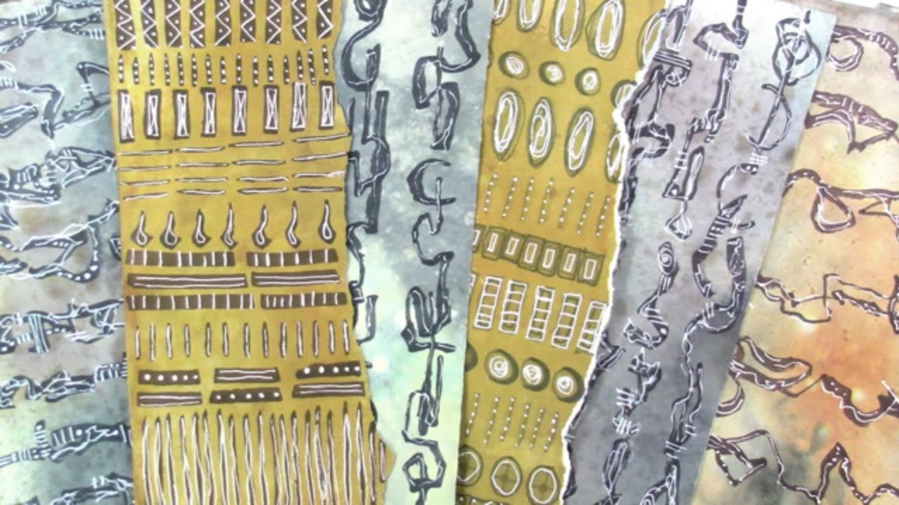 Amazingly Easy~Next Level~Chiseled Edge Mark Making Techniques~Mark ...