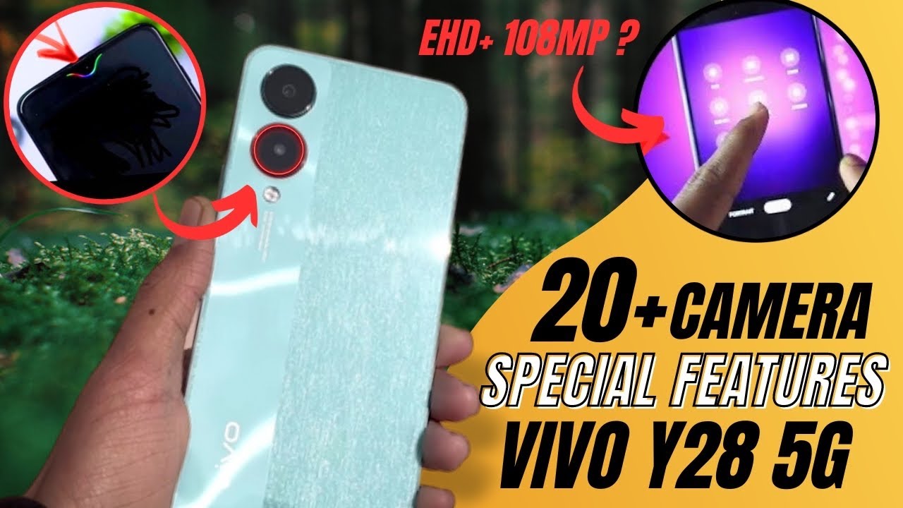 Vivo Y28 5G Camera Features Tips And Tricks 🔥 Top 30+ Special Features ...