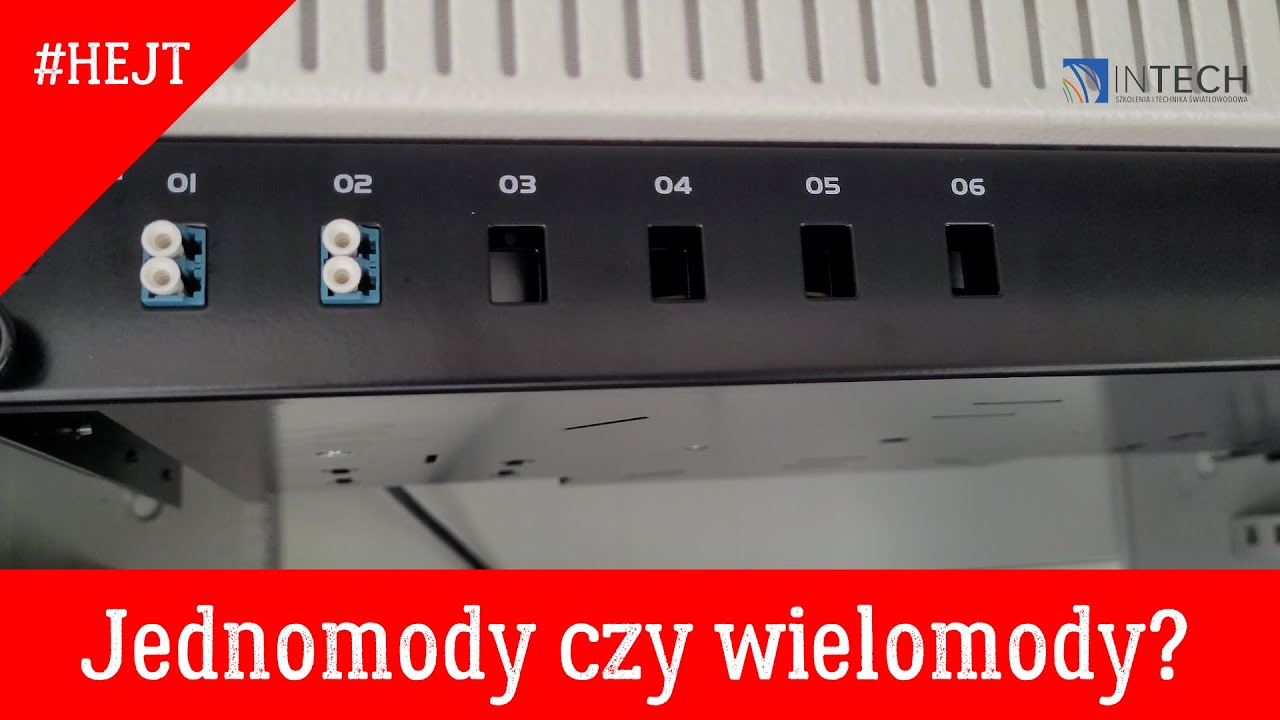 Światłowód jednomodowy czy wielomodowy? #singlemode #multimode # ...