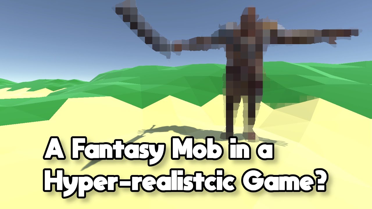 Adding A Fantasy Mob To My Game Unity Devlog 18 Youtube