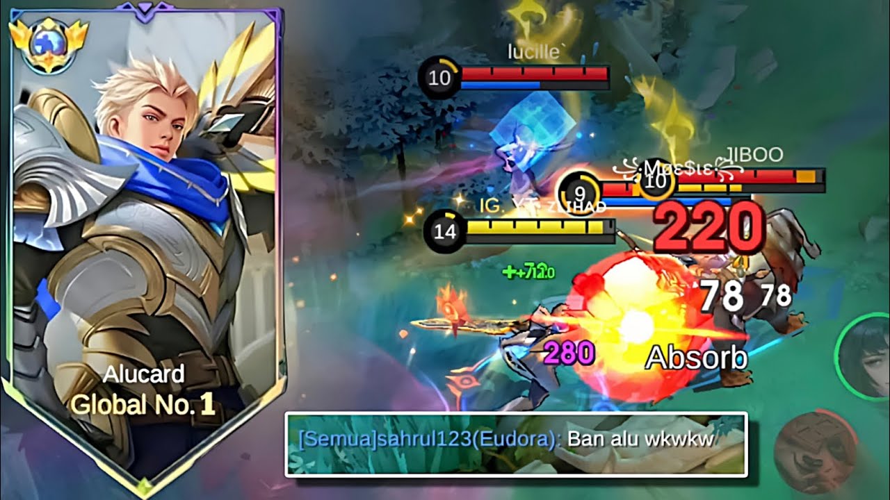 AGGRESSIVE ALUCARD HYPER BUILD DAMAGE FULL WAR🔥 ALUCARD META IS BACK‼️ ...