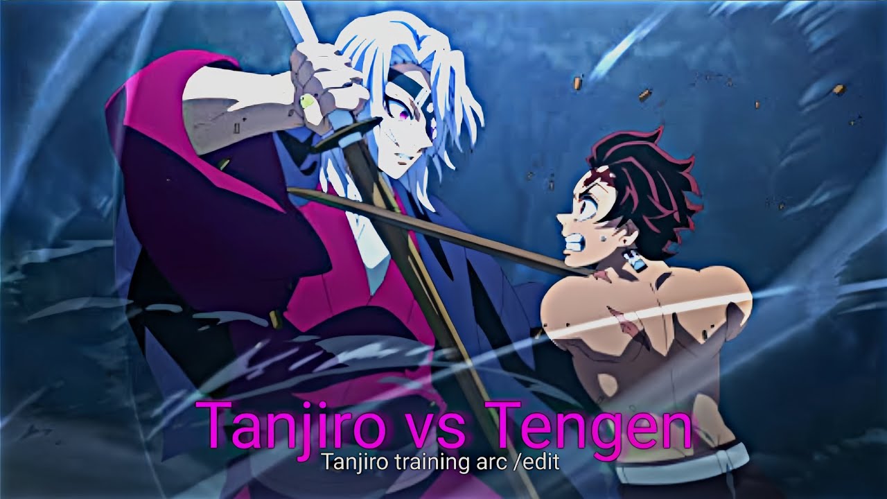 Tanjiro vs Tengen /Training arc/edit - YouTube