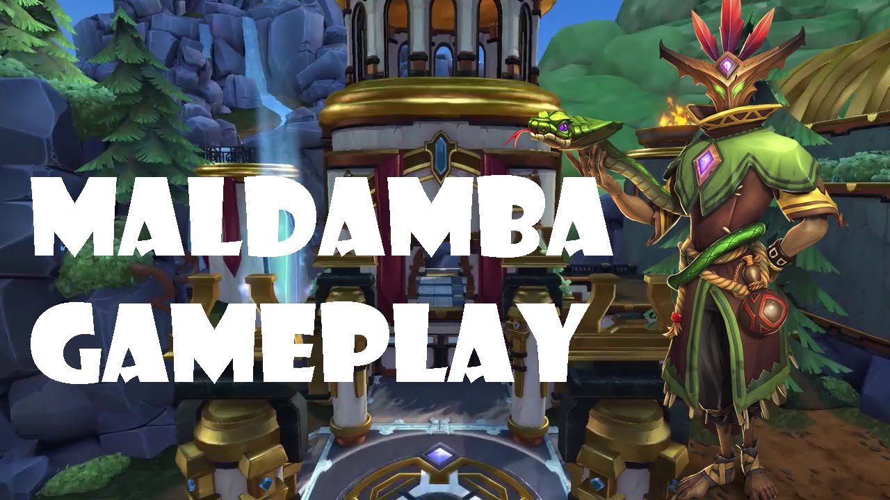 Paladins Mal'damba Gameplay - Even Casuals Can Be Intense - YouTube