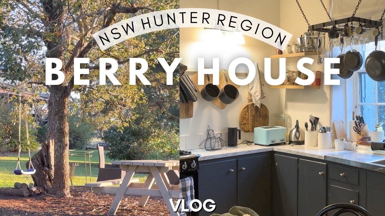 Travel VLOG | Our cozy holiday at historic Berry House Airbnb - YouTube