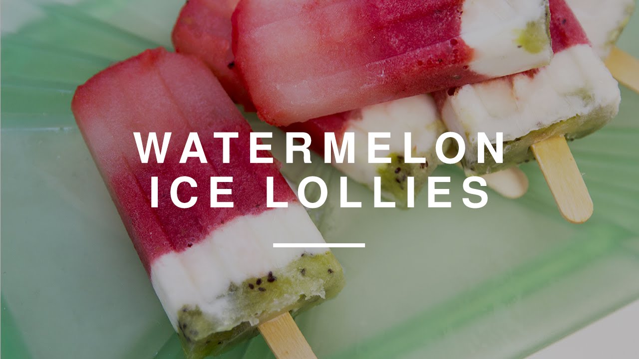 Watermelon Ice Lollies | Wild Dish - YouTube