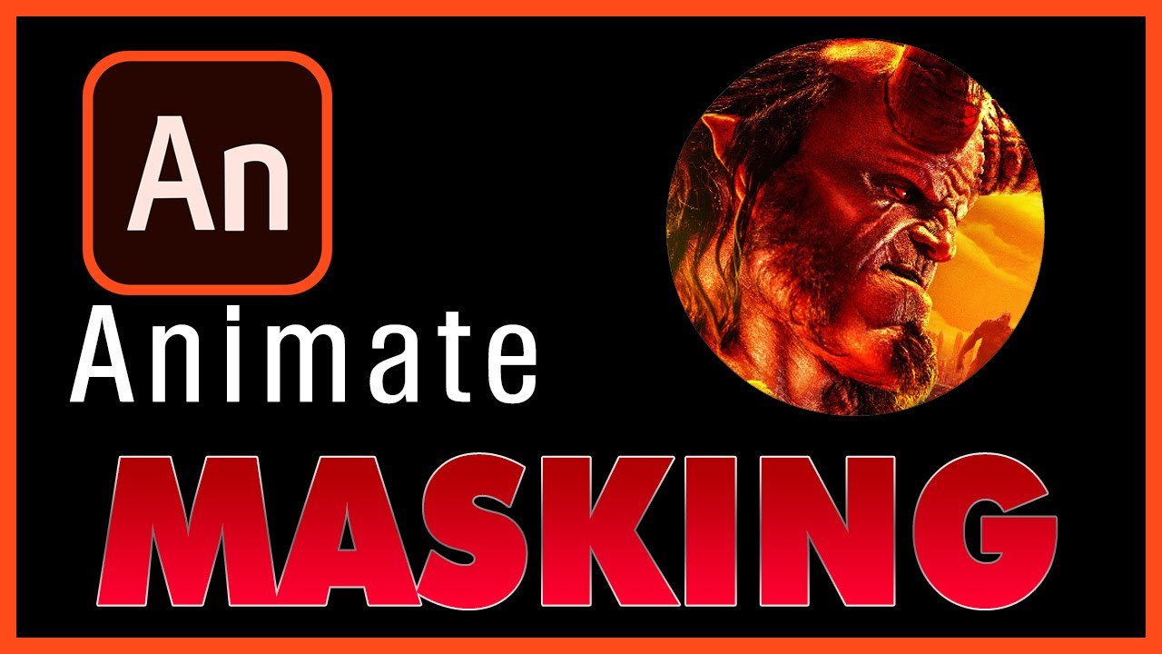 Masking in Animate or Flash - YouTube