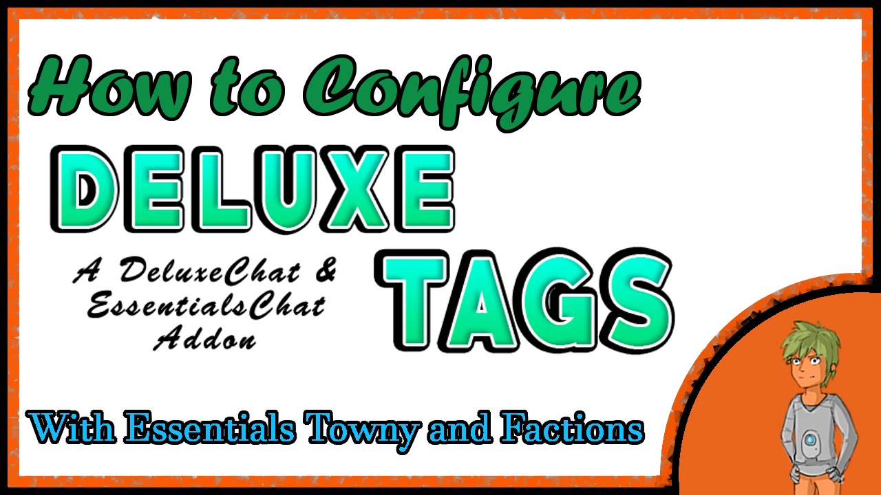 How to Configure Deluxe Tags With Factions And Towny Chat! - YouTube