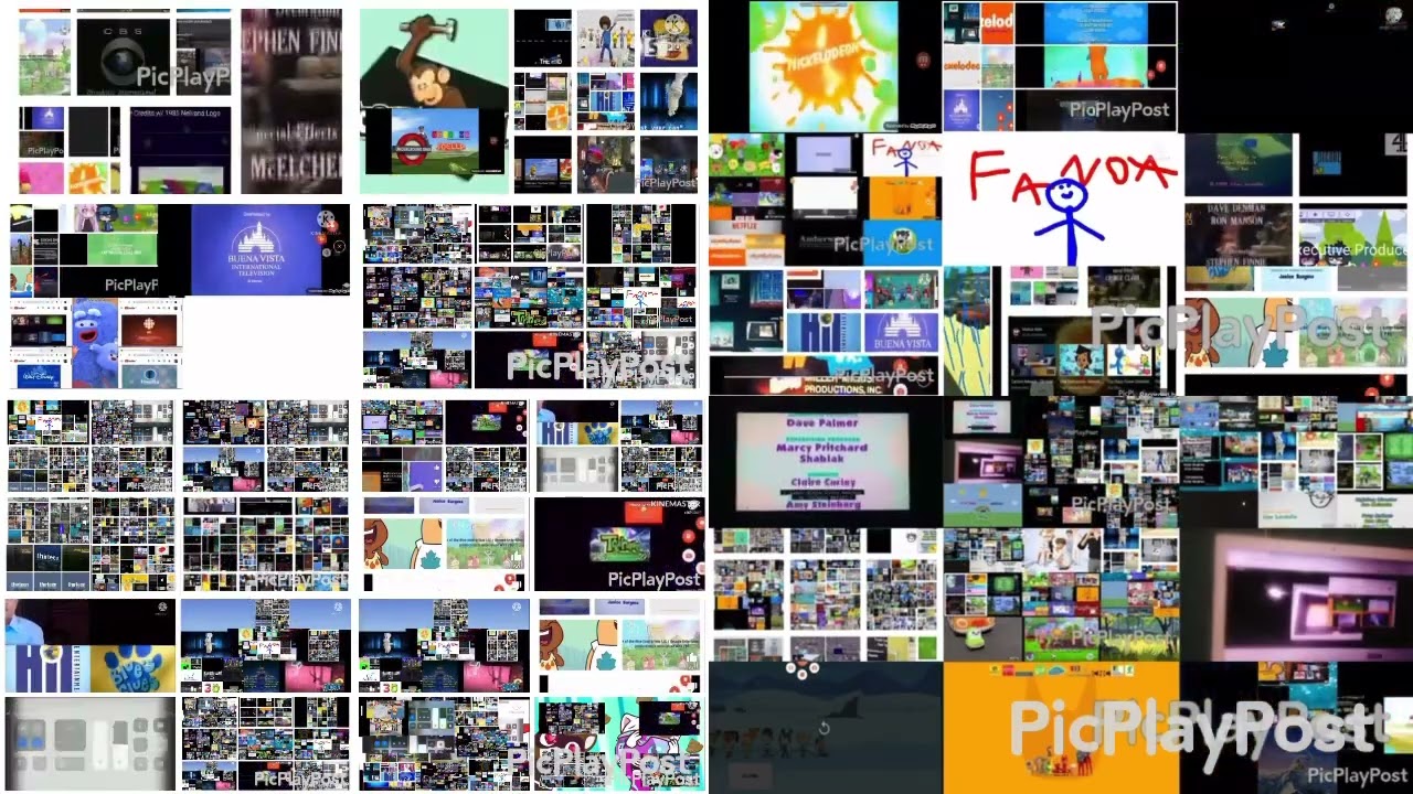 Biggest Credits remix ever - YouTube