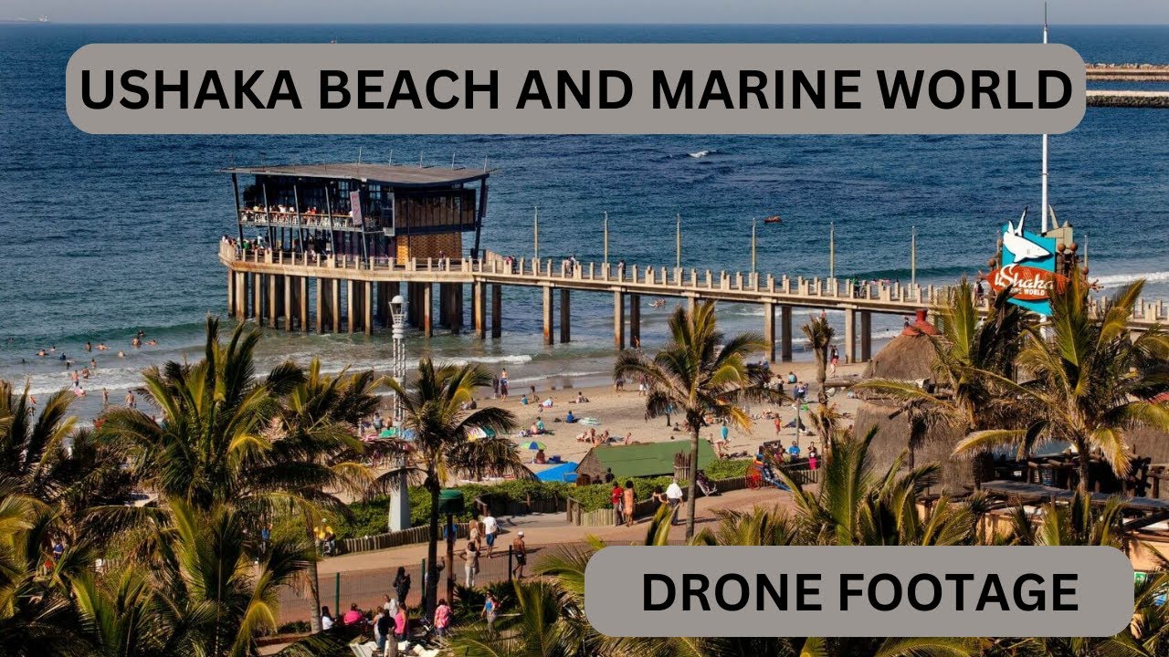 Stunning Drone Views of Ushaka Beach – Durban’s Coastal Gem - YouTube