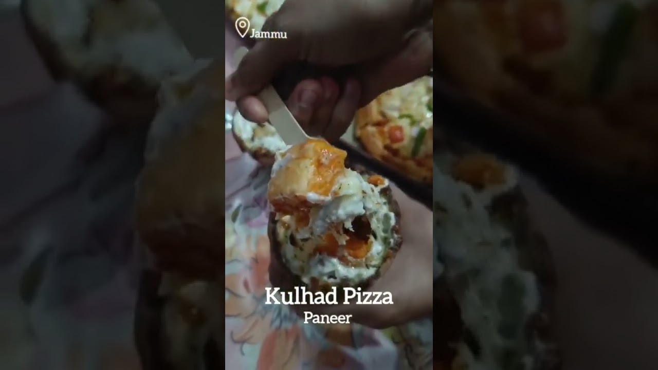 Pizza 🍕 with White Sauce Pasta 🍝 and some special Trendy Food Kulhad ...