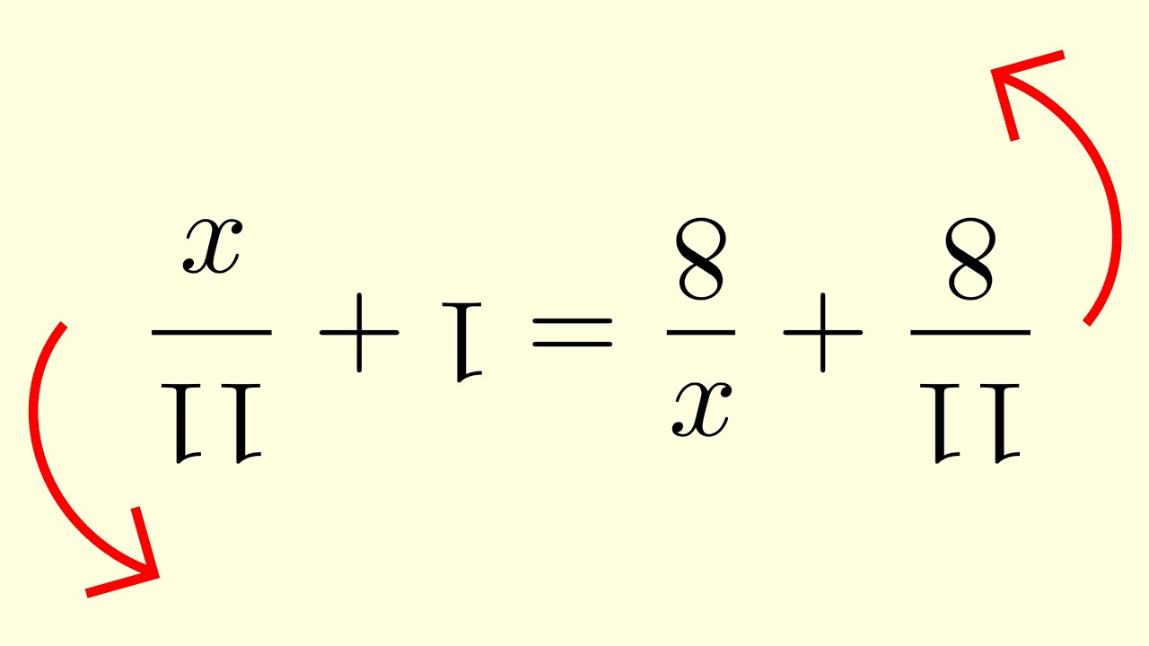 Upside Down Equations - YouTube
