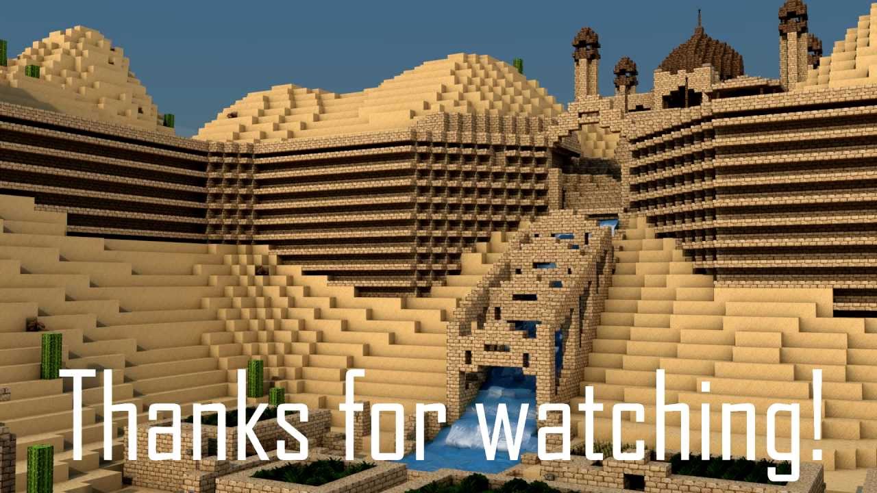 "Desert Wall" - A Minecraft Animation! - YouTube