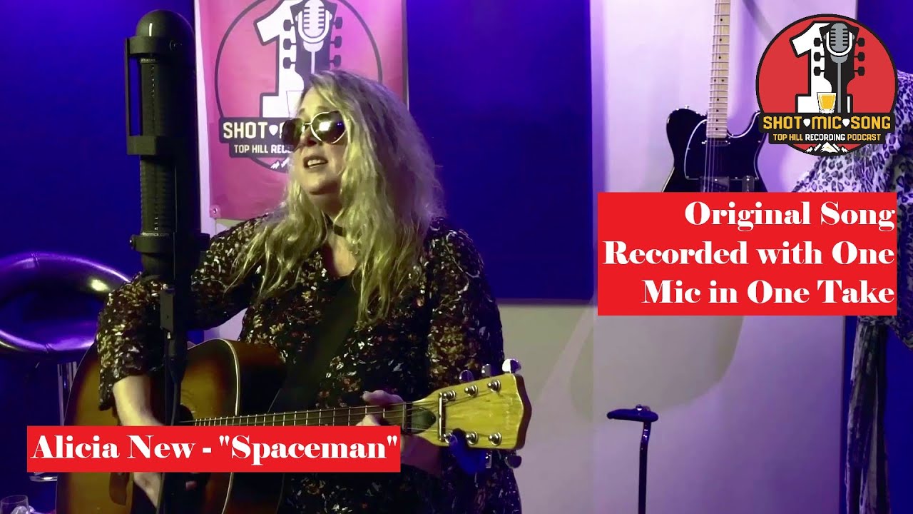Alicia New // "Spaceman" // Original Song Recorded with One Mic in One ...