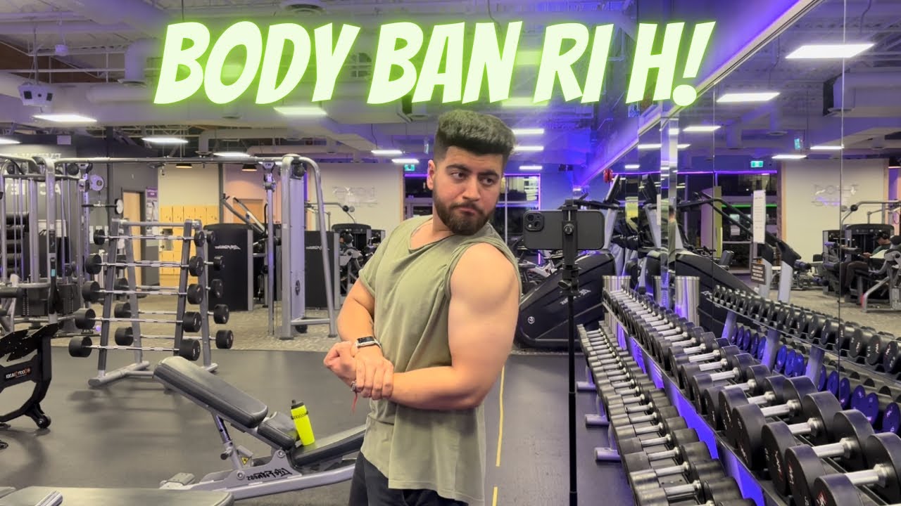 GYM ME JAKE FLEX! 🙏🏻 FULL DAY VLOG! 😎 #piyushgera #vlog #canada #india ...