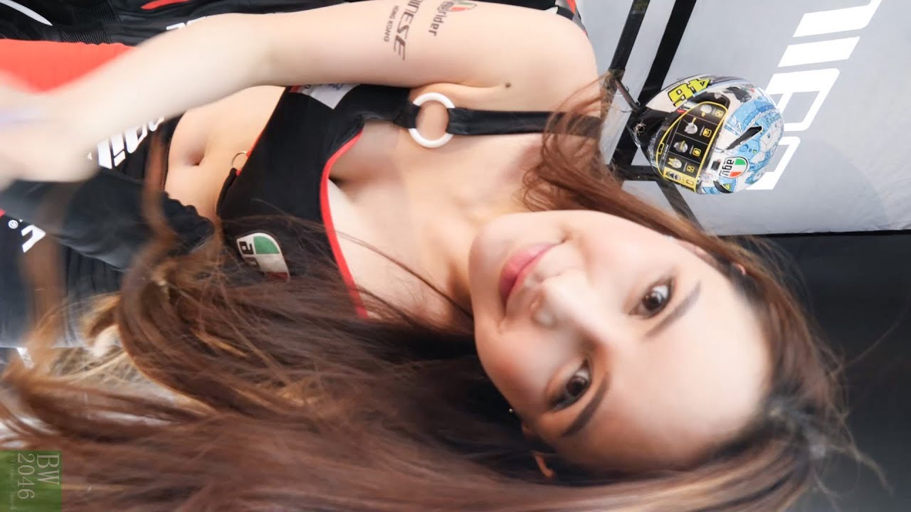 許珮榆 Diva Hui - Dainese @ 香港電單車節 Motorcycle Show 2017 - YouTube