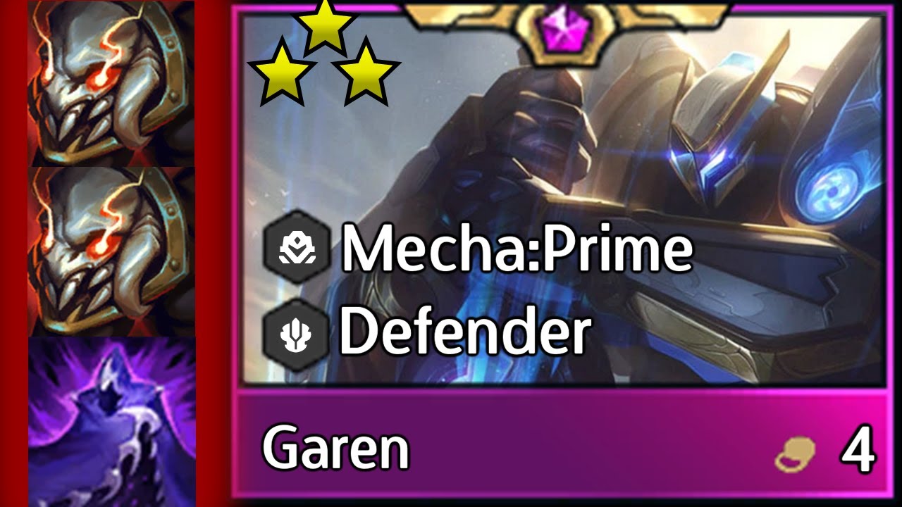 3 Star Mecha Garen With Carry Augment - Hero Garen (Full Power to Sword ...