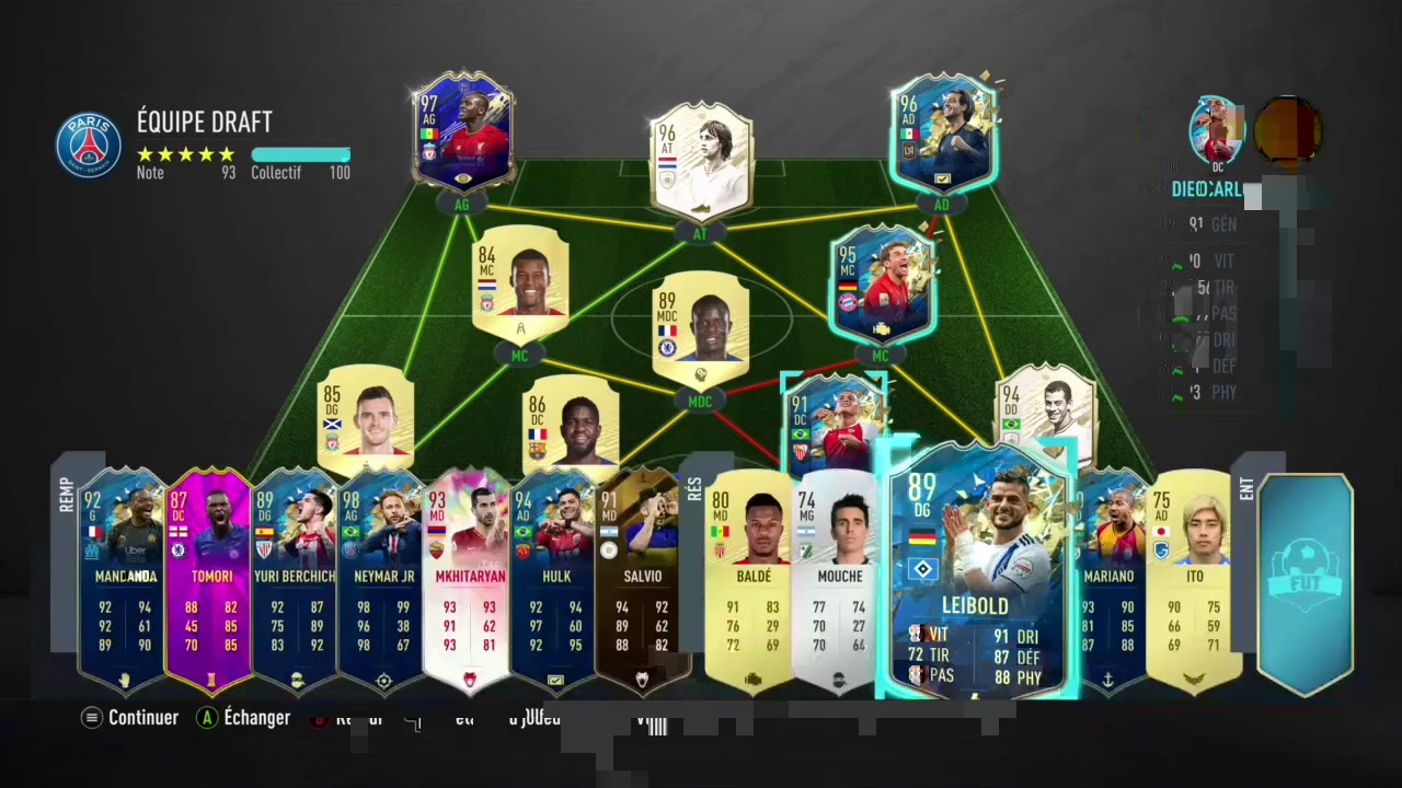 Draft 193, Neymar 98 !!!! Plus rage quit - YouTube