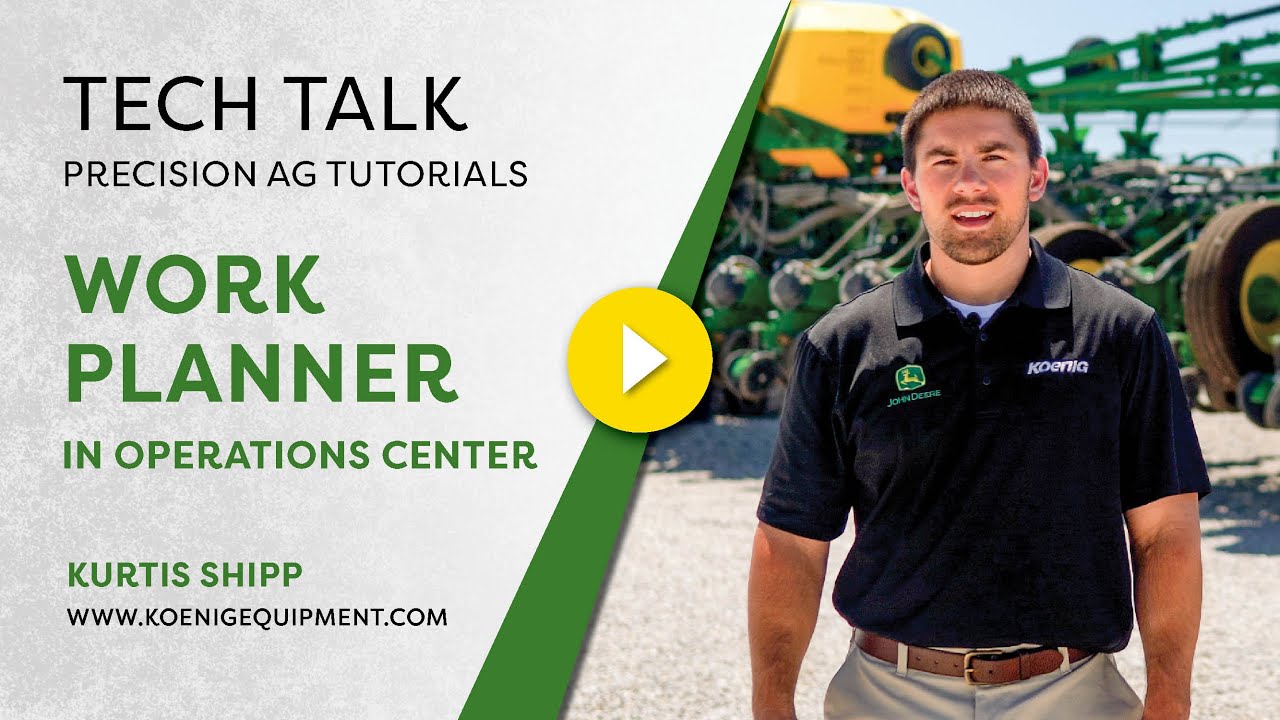 Tech Talk | How to Use Work Planner in Operations Center - YouTube