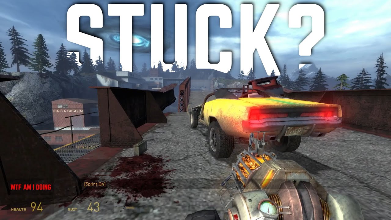 Stuck at Bridge with Car SOLUTION | Half-Life 2 Episode 2 - YouTube