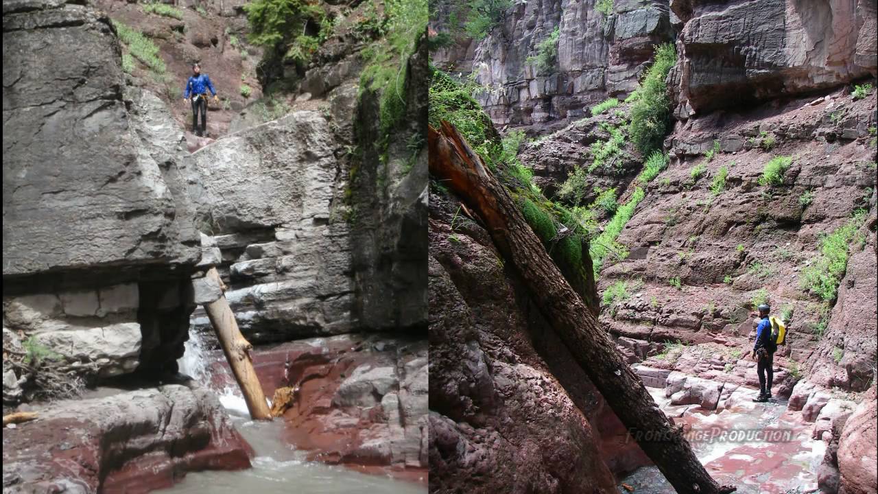Colorado Canyoning: Ouray - YouTube