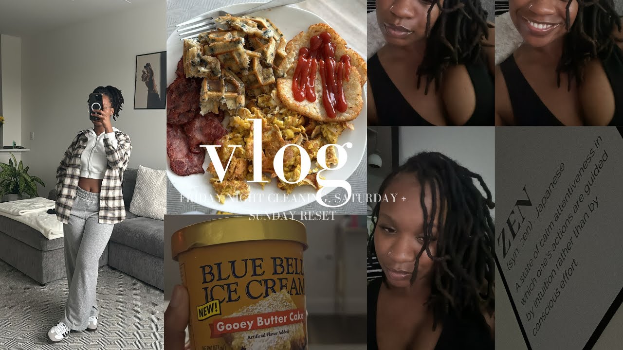 WEEKLY VLOG | friday night cleaning, saturday errands, met a running ...