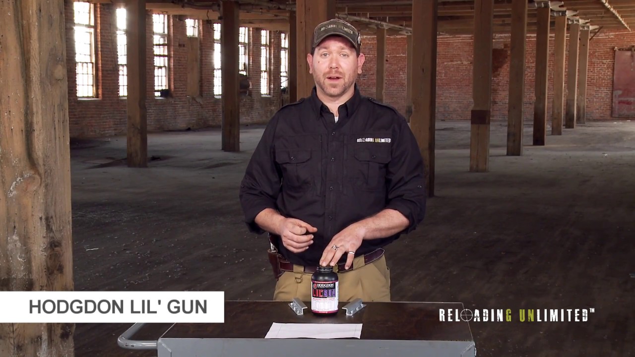 Hodgdon Lil' Gun at Reloading Unlimited - YouTube