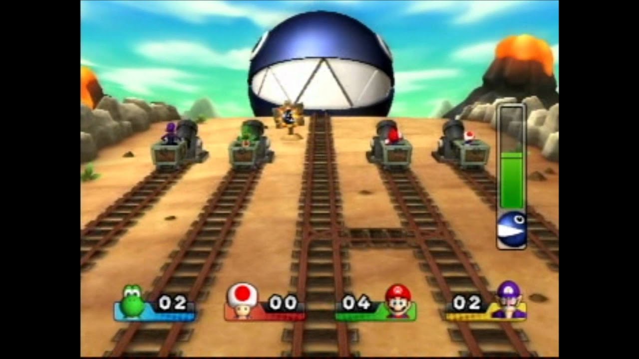 Mario Party 9: Boss Battle Minigame - Chain Chomp Romp - YouTube