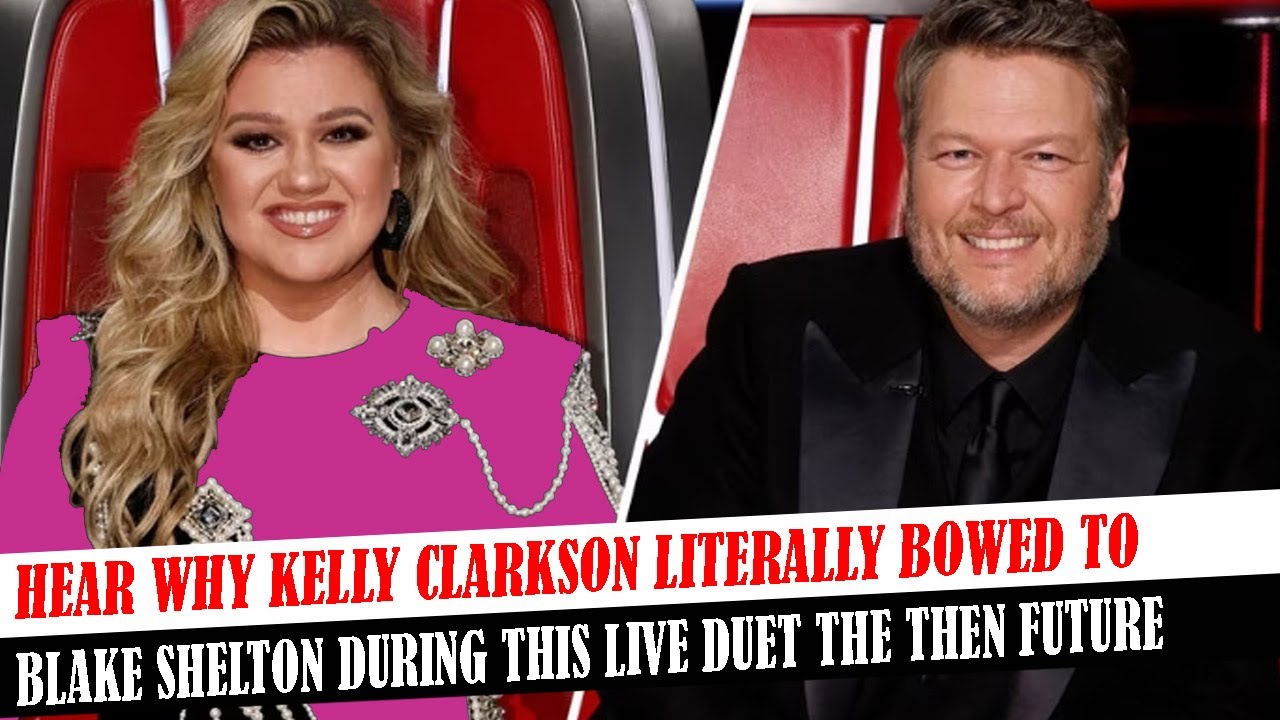 Hear Why Kelly Clarkson Literally Bowed To Blake Shelton During This ...
