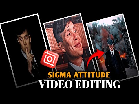 Sigma Attitude Video Edit || Inshot app video Editing Tutorial || Sigma Rules Status
