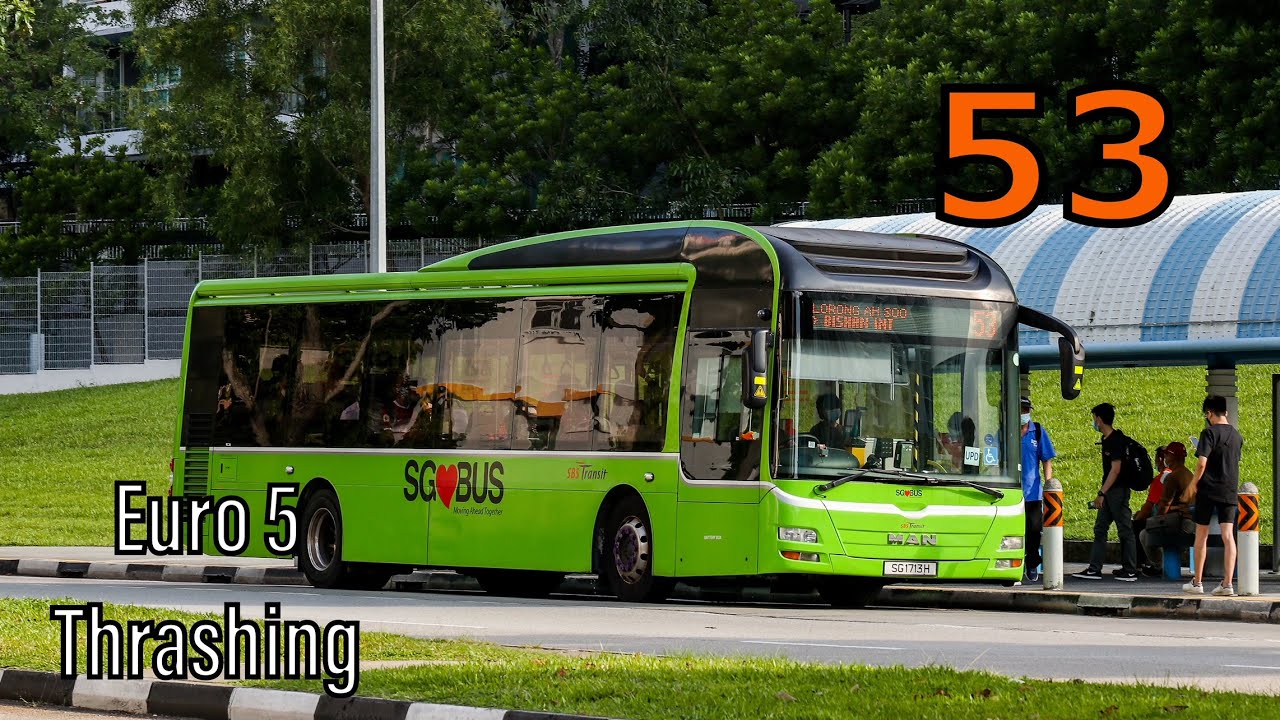(Joyride) SG1713H on 53 - MAN NL323F A22 Gemilang Euro 5 Thrashing ...