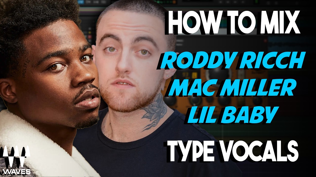 HOW TO MIX "RODDY RICCH, MAC MILLER, LIL BABY" Type Rap Vocals On Pro ...