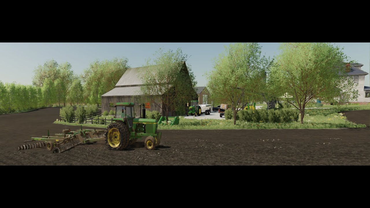 Hobby Farm tour with some field work - YouTube