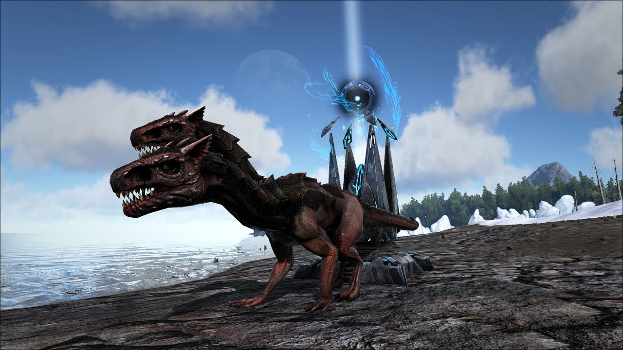 ARK SURVIVAL EVOLVED #79: Rồng 2 đầu và baby NPC - YouTube